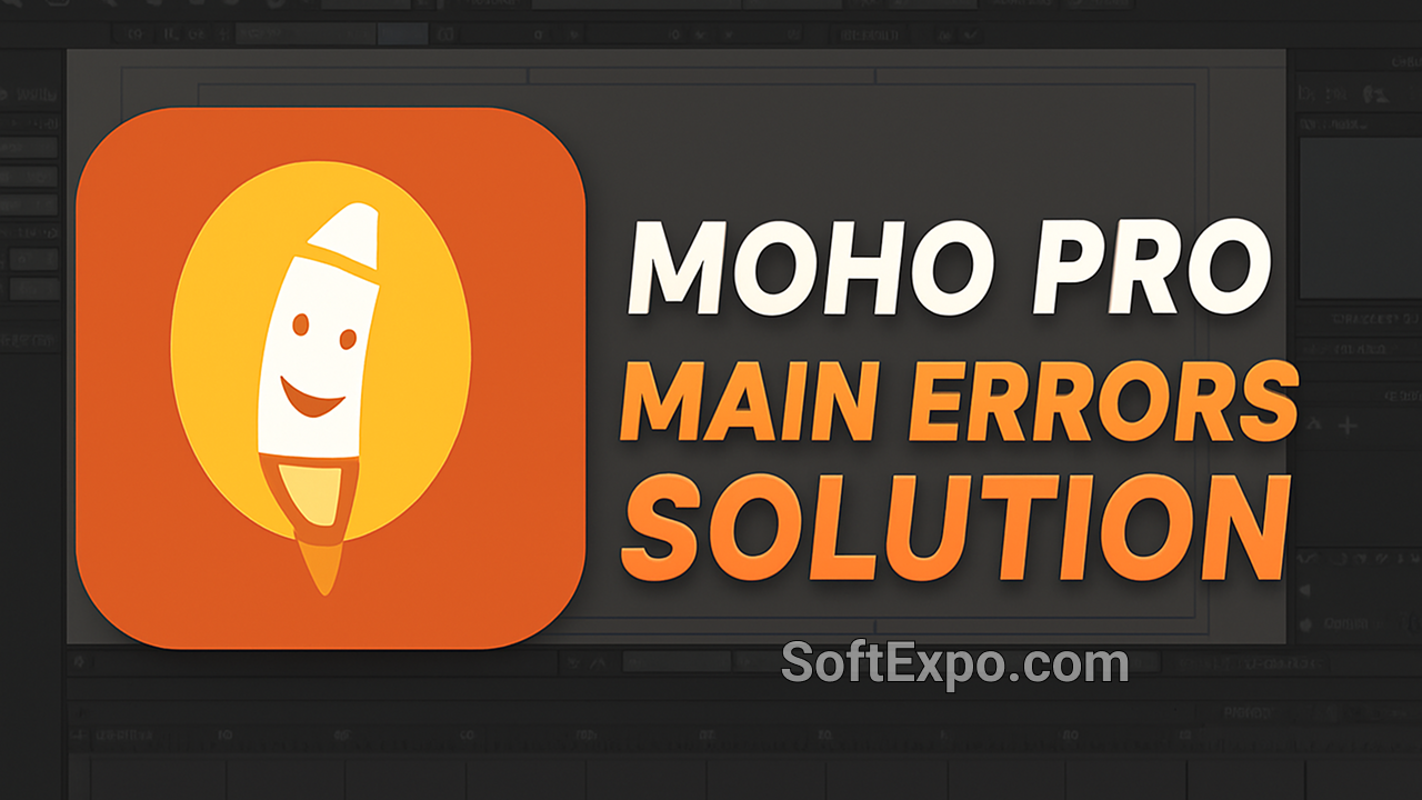 Moho Pro Main Errors - Solution
