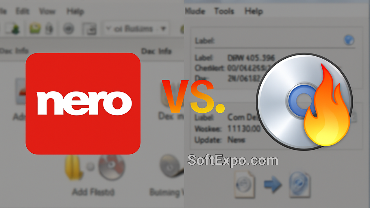 Nero Burning ROM vs. ImgBurn - Comparison